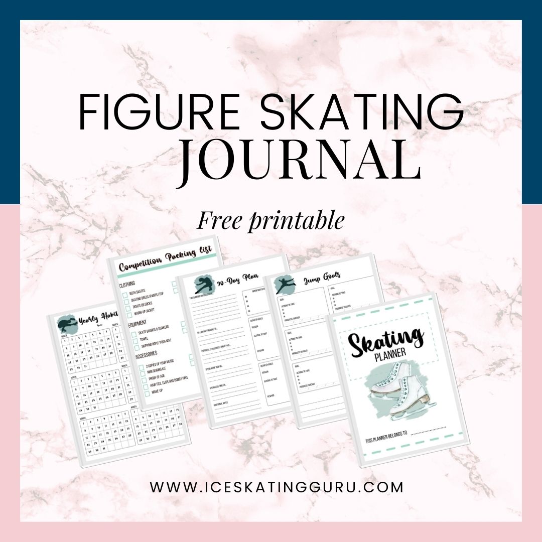 Printable Ice Skating Journal {Figure Skating Journal]
