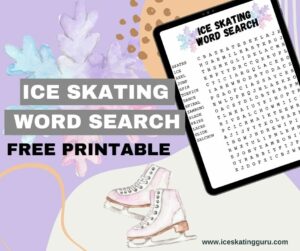 Ice Skating Word Search {Free Printable}